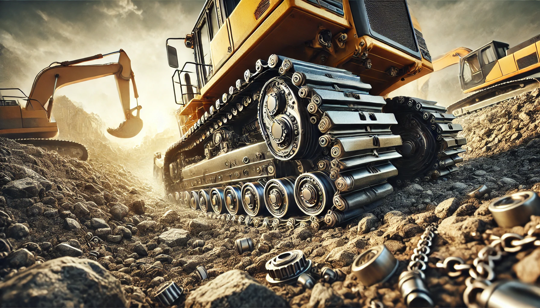 Undercarriage parts for heavy equipment explained | Spare Parts | LECTURA