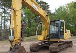John Deere Construction 120C excavator specs & dimensions (2003 - 2008 ...