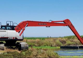 Link-Belt 250 X4 Long Front excavator specs & dimensions (2019 - 2025 ...