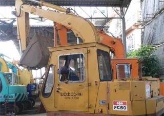 Komatsu PC60-1 excavator specs & dimensions (1981 - 1984) | Diggers ...