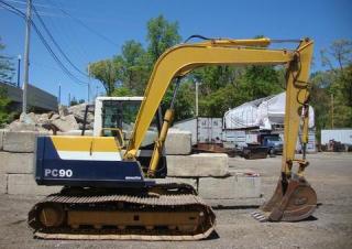 Komatsu PC90-1 excavator specs & dimensions (1989 - 1996) | Diggers ...