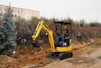 Komatsu PC14R-3HS excavator specs & dimensions (2008 - 2020) | Diggers ...