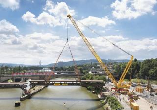 Liebherr LG 1750 crane - load chart, specs & dimensions (2017 - 2025 ...