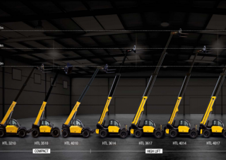 Haulotte HTL4017 telehandler specs & dimensions (2007 - 2018) | LECTURA ...