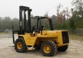 Caterpillar R80 rough terrain forklift specs & dimensions (1985 - 2000 ...