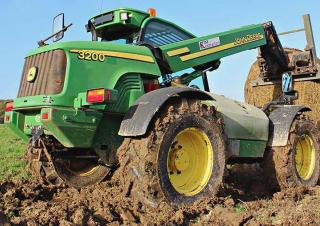 John Deere 3200 telehandler specs & dimensions (2000 - 2003) | LECTURA ...