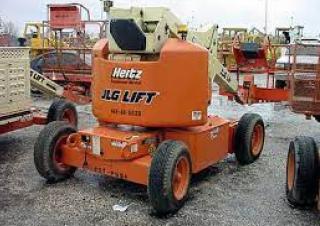 JLG 40 E Specs & Dimensions (1993 - 2002) | Wheeled Articulating Boom ...