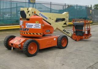 JLG 45 E Specs & Dimensions (1993 - 1999) | Wheeled Articulating Boom ...