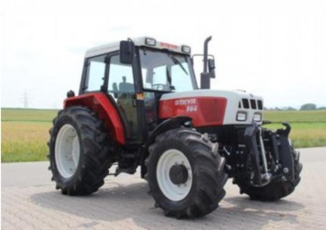 Steyr 964 Komf. 2WD Tractor Specs & Dimensions (1996 - 1997) | LECTURA ...