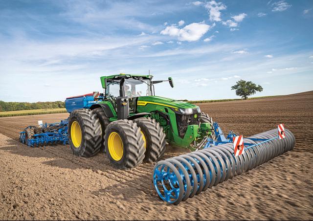John Deere 8R 340 4WD Tractor Specs (2020 - 2025) | LECTURA Specs