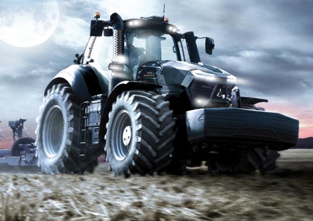 DEUTZ-FAHR 9340 TTV Warrior 4WD Tractor Specs & Dimensions (2018 - 2025 ...