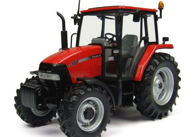 Case IH CX 100 Komf. 4WD Tractor Specs & Dimensions (1998 - 2001 ...