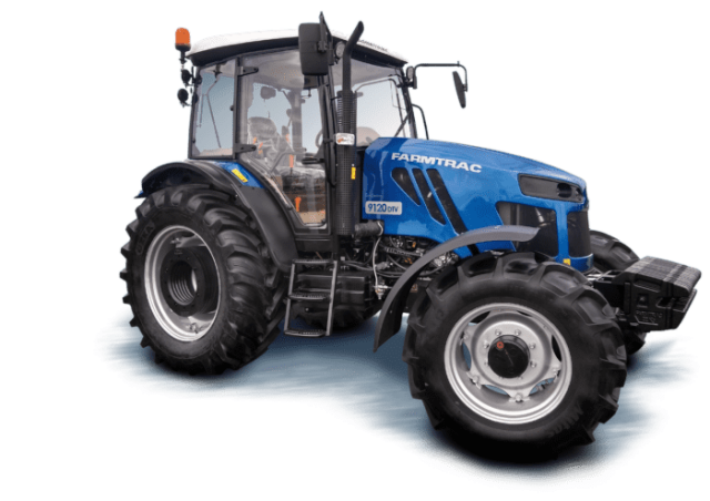 Farmtrac Farmtrac 9120 PWR 4WD Tractor Specs & Dimensions (2023 - 2025 ...