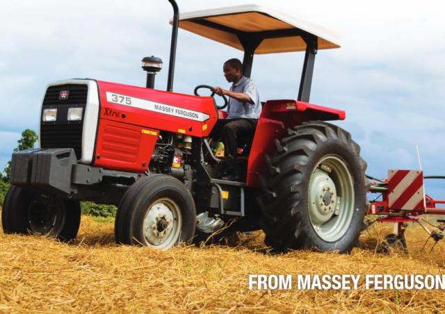 Massey Ferguson MF 375 Xtra 4WD Tractor Specs & Dimensions (2018 - 2025 ...