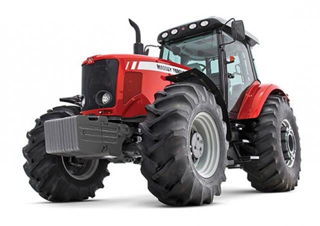 Massey Ferguson MF 7180 4WD Tractor Specs & Dimensions (2018 - 2024 ...