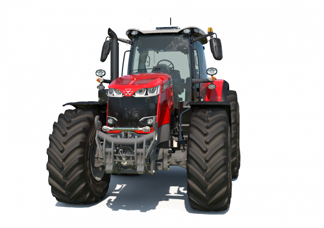 Massey Ferguson MF 8735 S 4WD Tractor Specs & Dimensions (2020 - 2024 ...