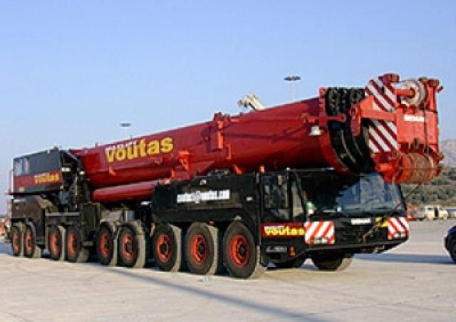 Terex-Demag AC 650 (18x8x16) crane - load chart, specs (1998 - 2004 ...