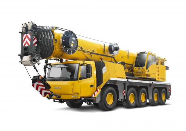 Grove GMK5150L crane - load chart, specs (2016 - 2021) | LECTURA Specs