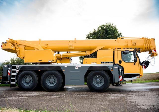 Liebherr LTM 1055-3.2 crane - load chart, specs & dimensions (2008 ...