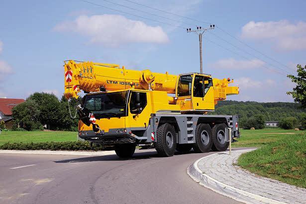 Liebherr LTM 1055-3.2 crane - load chart, specs & dimensions (2008 ...
