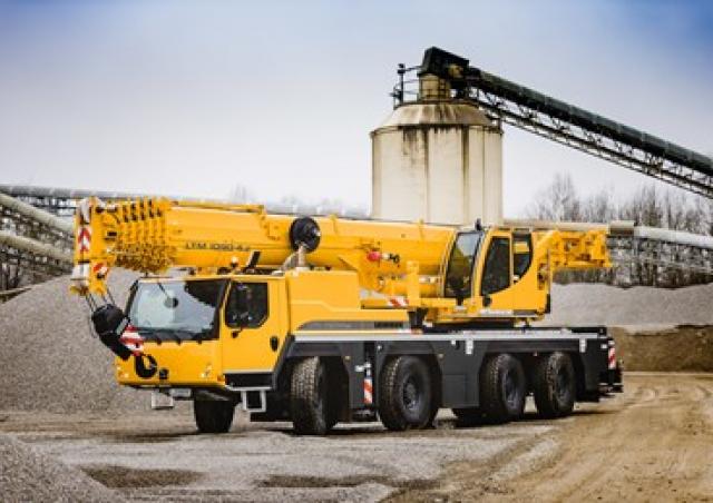 Liebherr LTM 1090-4.2 crane - load chart, specs & dimensions (2018 ...