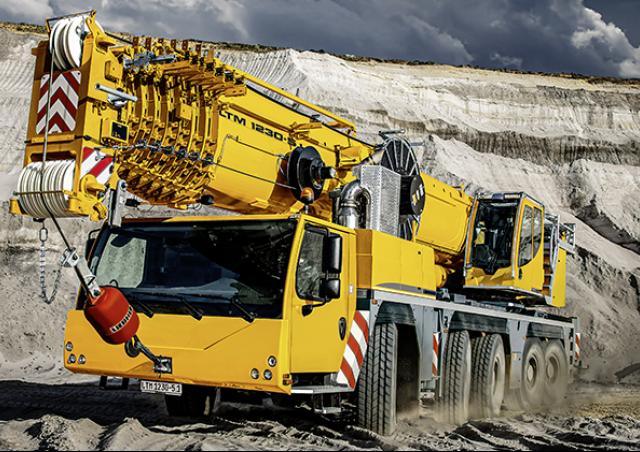 Liebherr LTM 1230-5.1 crane - load chart, specs & dimensions (2019 ...