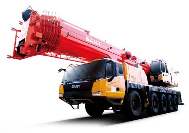 Sany SAC1300T7 crane - load chart, specs (2023 - 2024) | LECTURA Specs