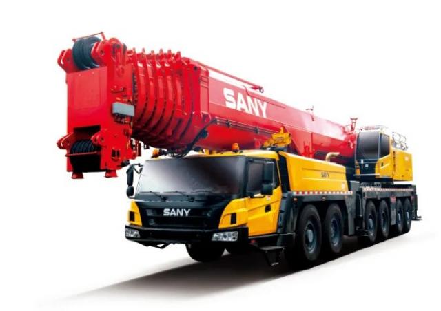 Sany SAC4000T8 crane - load chart, specs (2023 - 2025) | LECTURA Specs