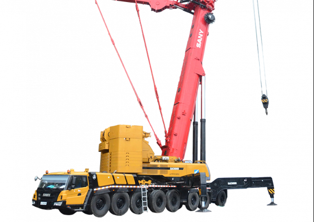 Sany SAC5000S crane - load chart, specs (2022 - 2025) | LECTURA Specs