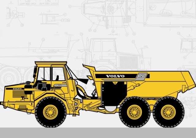 Volvo A25C Specifications & Technical Data (1997-2001) | LECTURA Specs