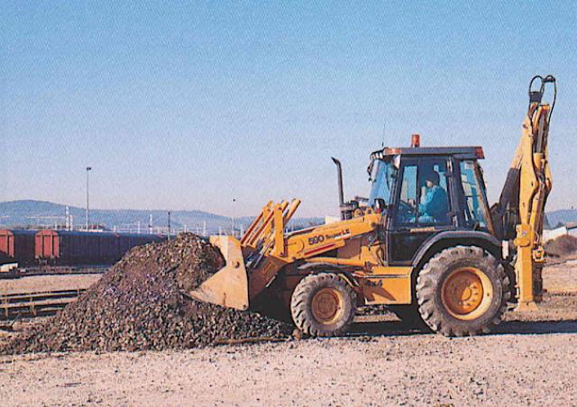 Case 590 Super LE Backhoe Loader Specs & Dimensions (1995 - 2001 ...