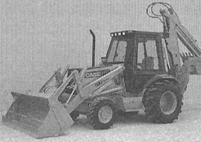 Case 590 Turbo Backhoe Loader Specs & Dimensions (1991 - 1995 ...