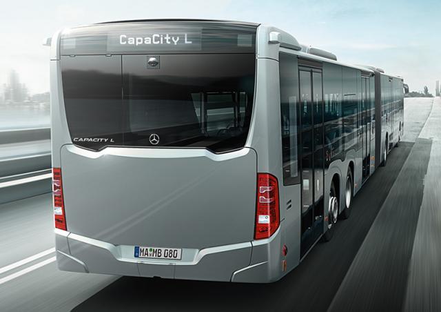 Mercedes-Benz CapaCity L (2019 - 2025) Bus Specs & Dimensions | LECTURA ...