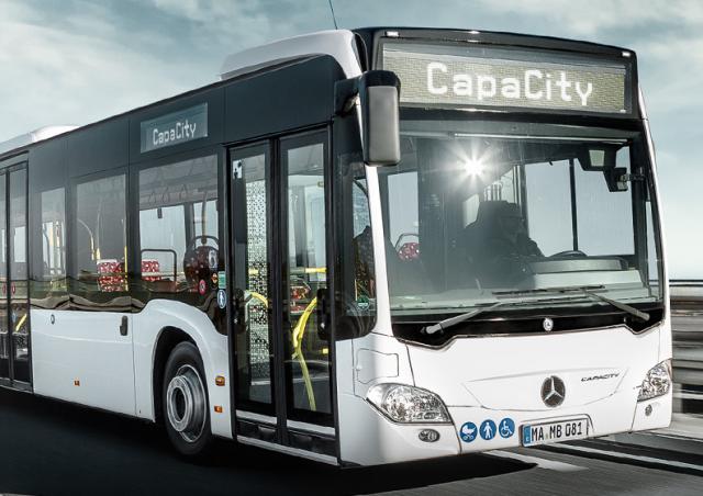 Mercedes-Benz CapaCity (2019 - 2025) Bus Specs & Dimensions | LECTURA Specs