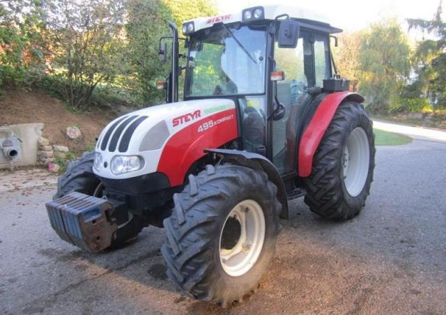 Steyr 495 Kompakt Specifications & Technical Data (2005-2008) | LECTURA ...