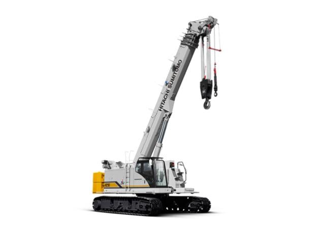 Hitachi Sumitomo 650TLX crane - load chart, specs (2022 - 2025 ...