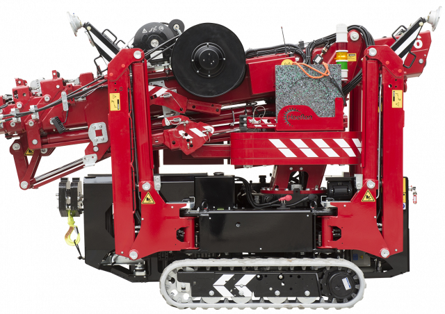 Hoeflon Hoeflon C6e crane - load chart, specs & dimensions (2023 - 2025 ...