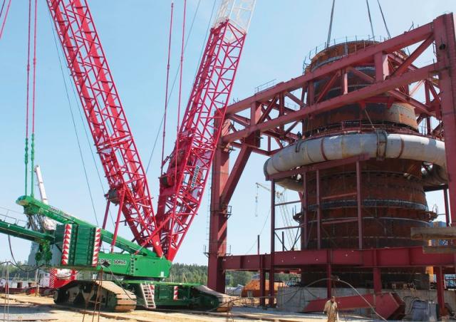 Liebherr LR 1750/2 crane - load chart, specs (2017 - 2025) | LECTURA Specs