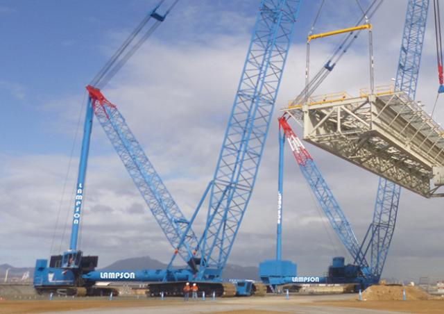 Lampson LTL-1000/1100 crane - load chart, specs & dimensions (2017 ...