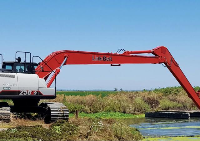 Link-Belt 250 X4 Long Front excavator specs & dimensions (2019 - 2025 ...