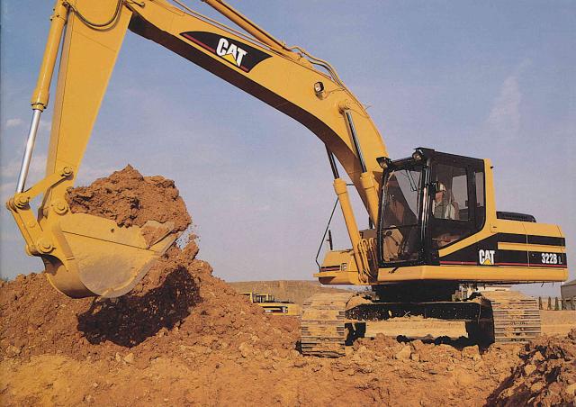 Caterpillar 322B excavator specs (1996 - 2025) | Diggers | LECTURA Specs