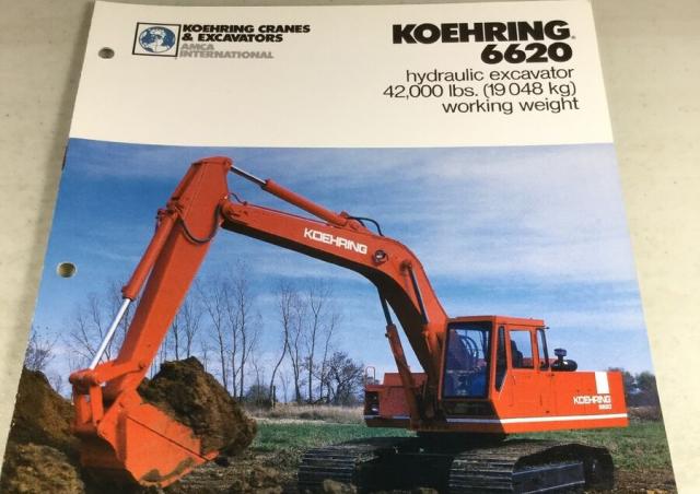 Koehring 6620 excavator specs (1987 - 1990) | Diggers | LECTURA Specs