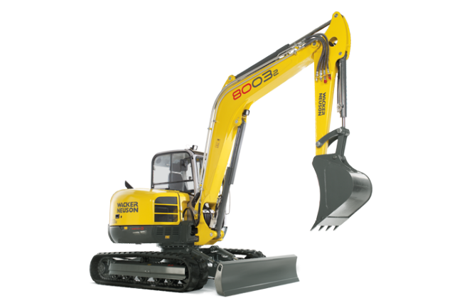 Wacker Neuson 8003 excavator specs (2008 - 2015) | Diggers | LECTURA Specs