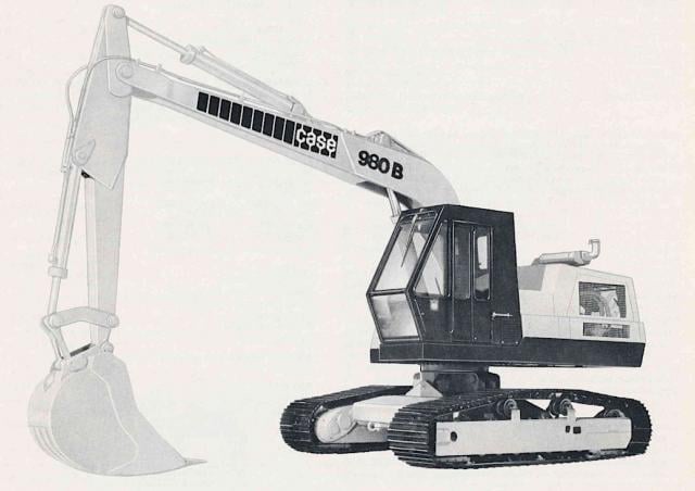 Case 980B excavator specs (1977 - 2015) | Diggers | LECTURA Specs