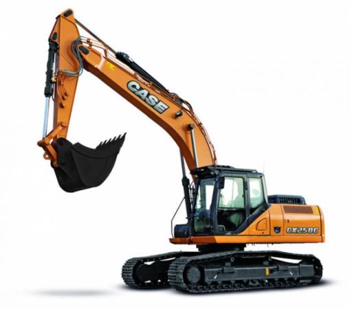 Case CX 250 C LC LongReach excavator specs & dimensions (2012 - 2014 ...