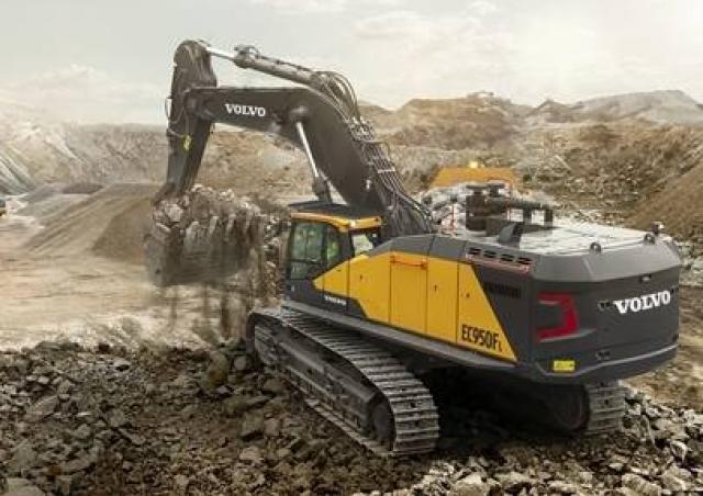 Volvo EC950F excavator specs & dimensions (2020 - 2025) | Diggers ...