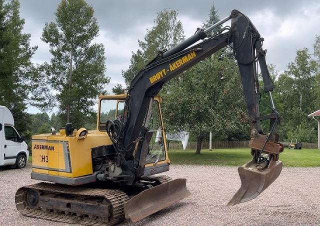Akerman-Volvo H3 excavator specs (1985 - 1991) | Diggers | LECTURA Specs