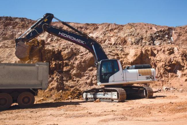 Hidromek HMK 370 LC-HD excavator specs & dimensions (2009 - 2010 ...