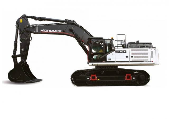 Hidromek HMK 500 LC HD excavator specs & dimensions (2021 - 2025 ...