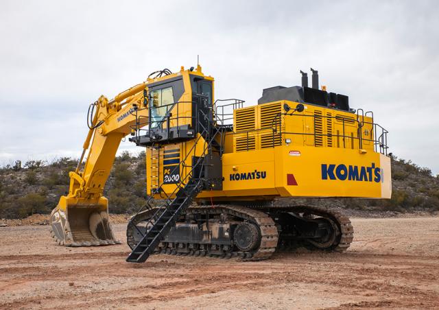 Komatsu PC2000-11 excavator specs (2021 - 2025) | Diggers | LECTURA Specs